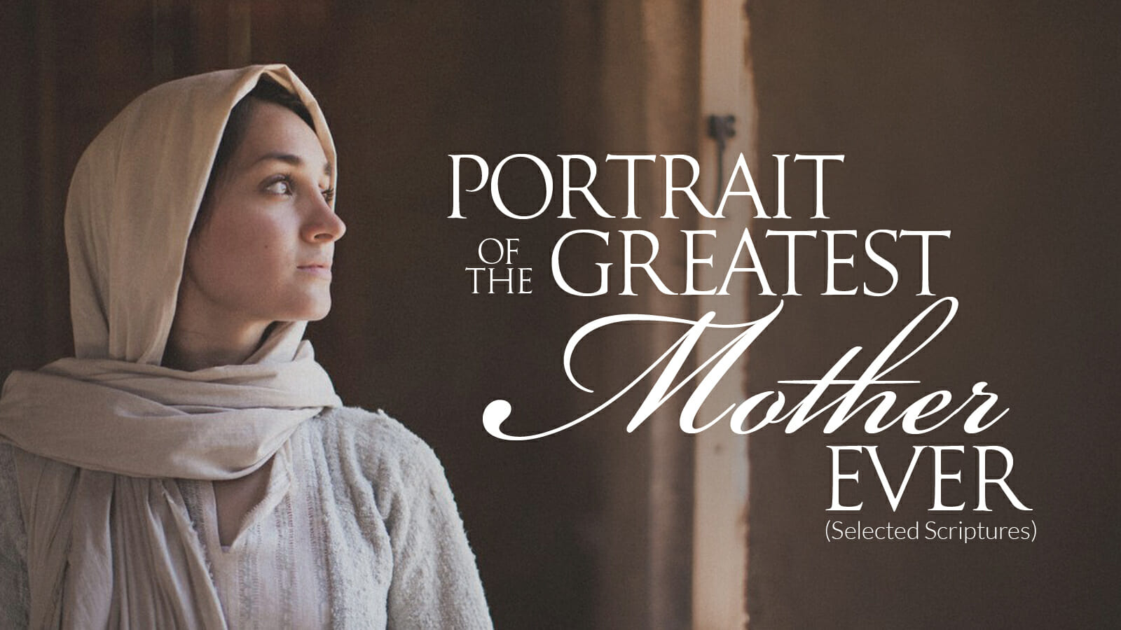 Portrait of the Greatest Mother Ever - Greenhills Christian Fellowship