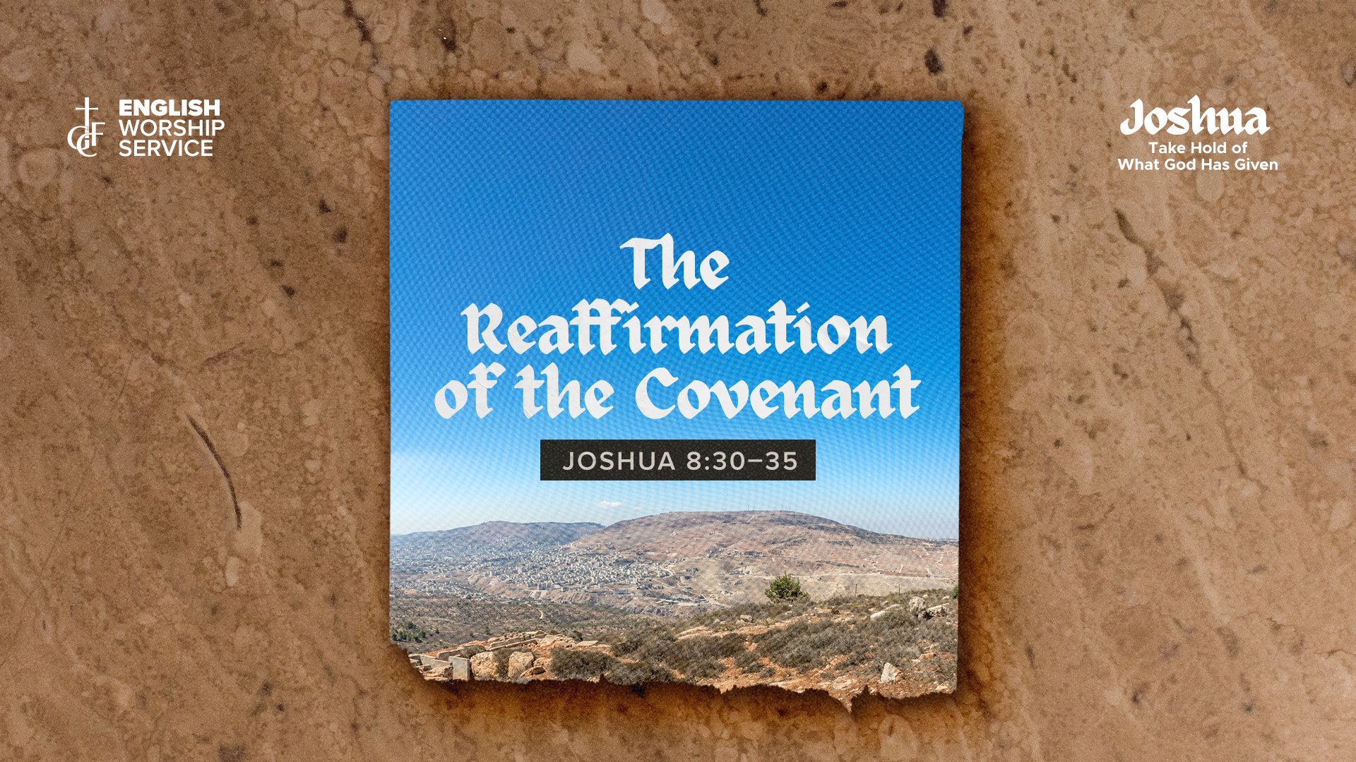 The Reaffirmation of the Covenant - Greenhills Christian Fellowship