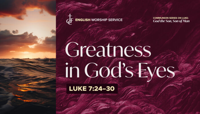 Sunday Sermons - Greenhills Christian Fellowship